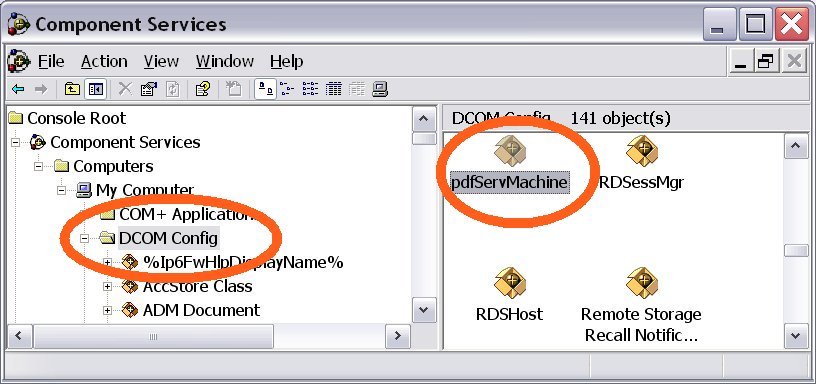 pdfMachine SDK - Service Instalation